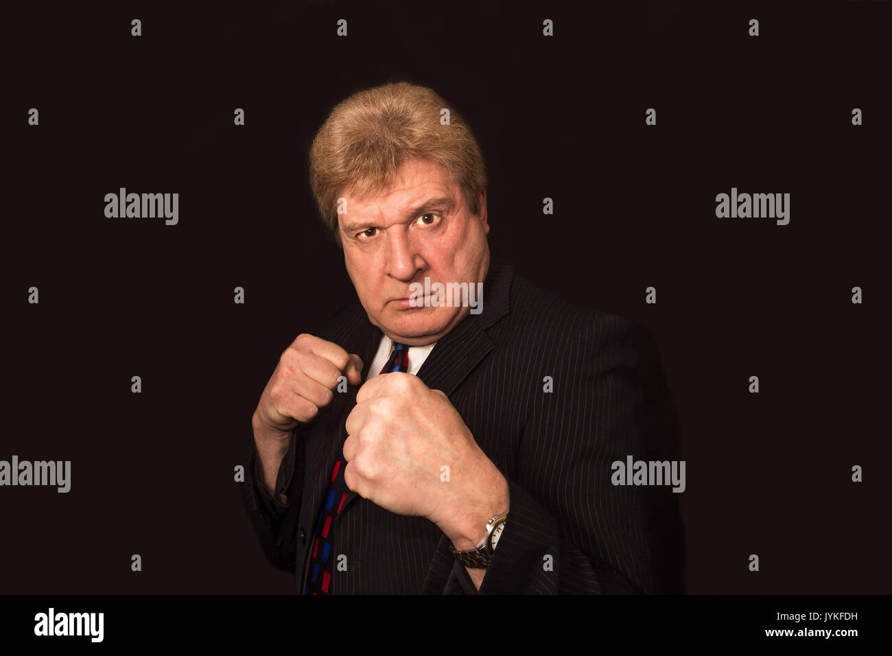 Angry senior fist hi-res stock photography and images - Alamy
