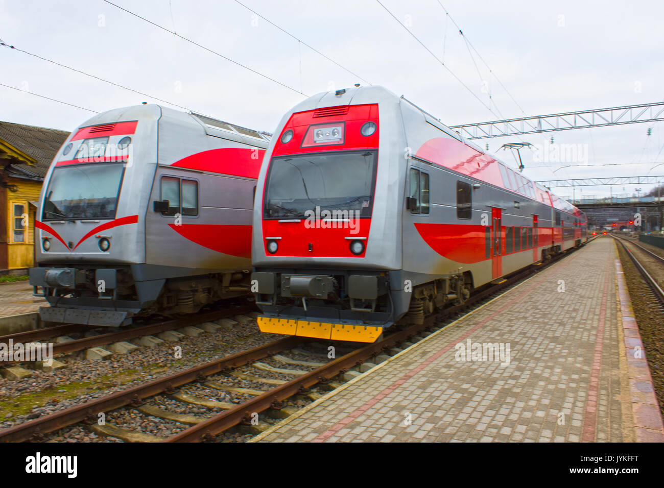 High speed commuter trains hi-res stock photography and images - Alamy