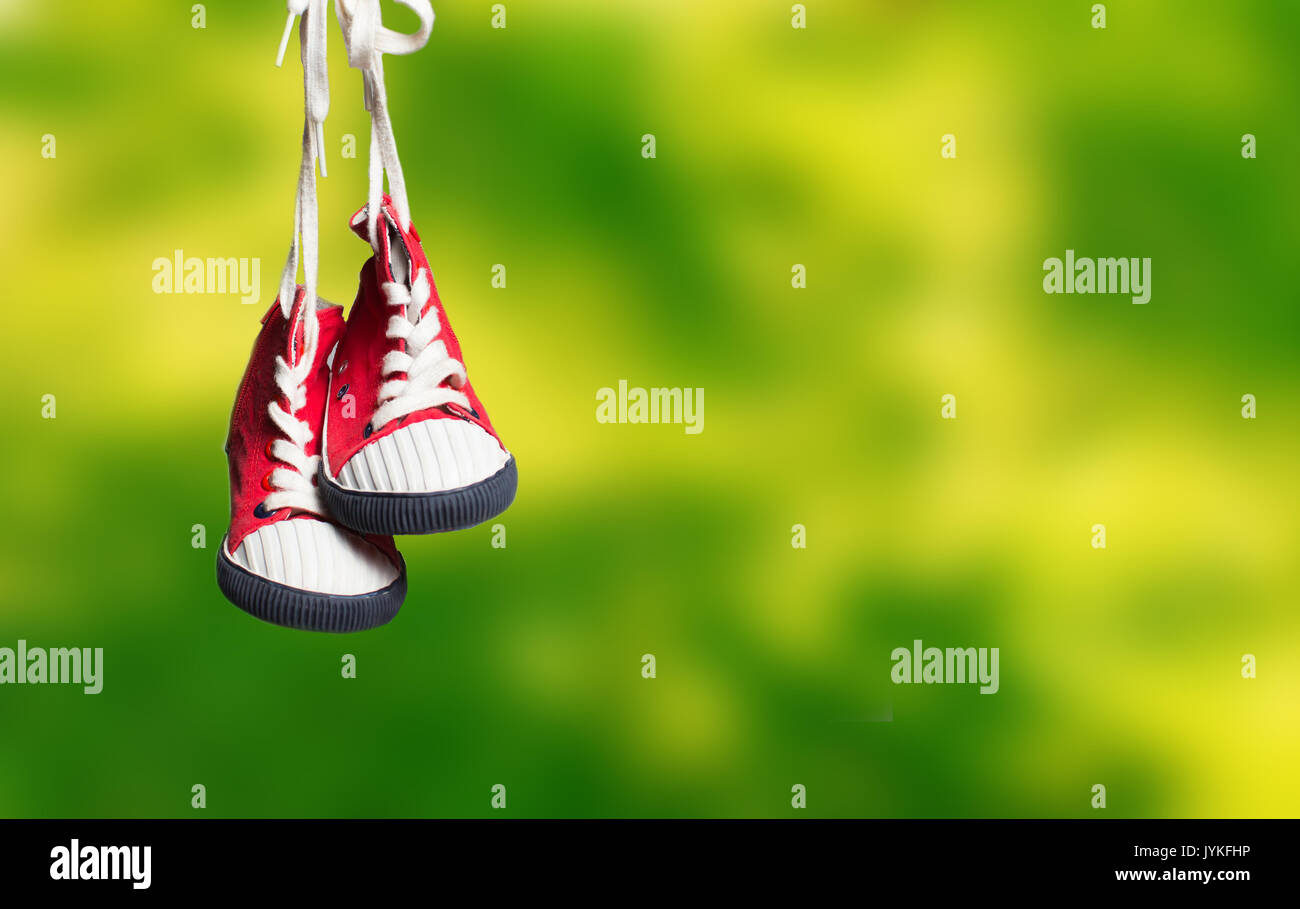 Baby first born shoes hi-res stock photography and images - Alamy