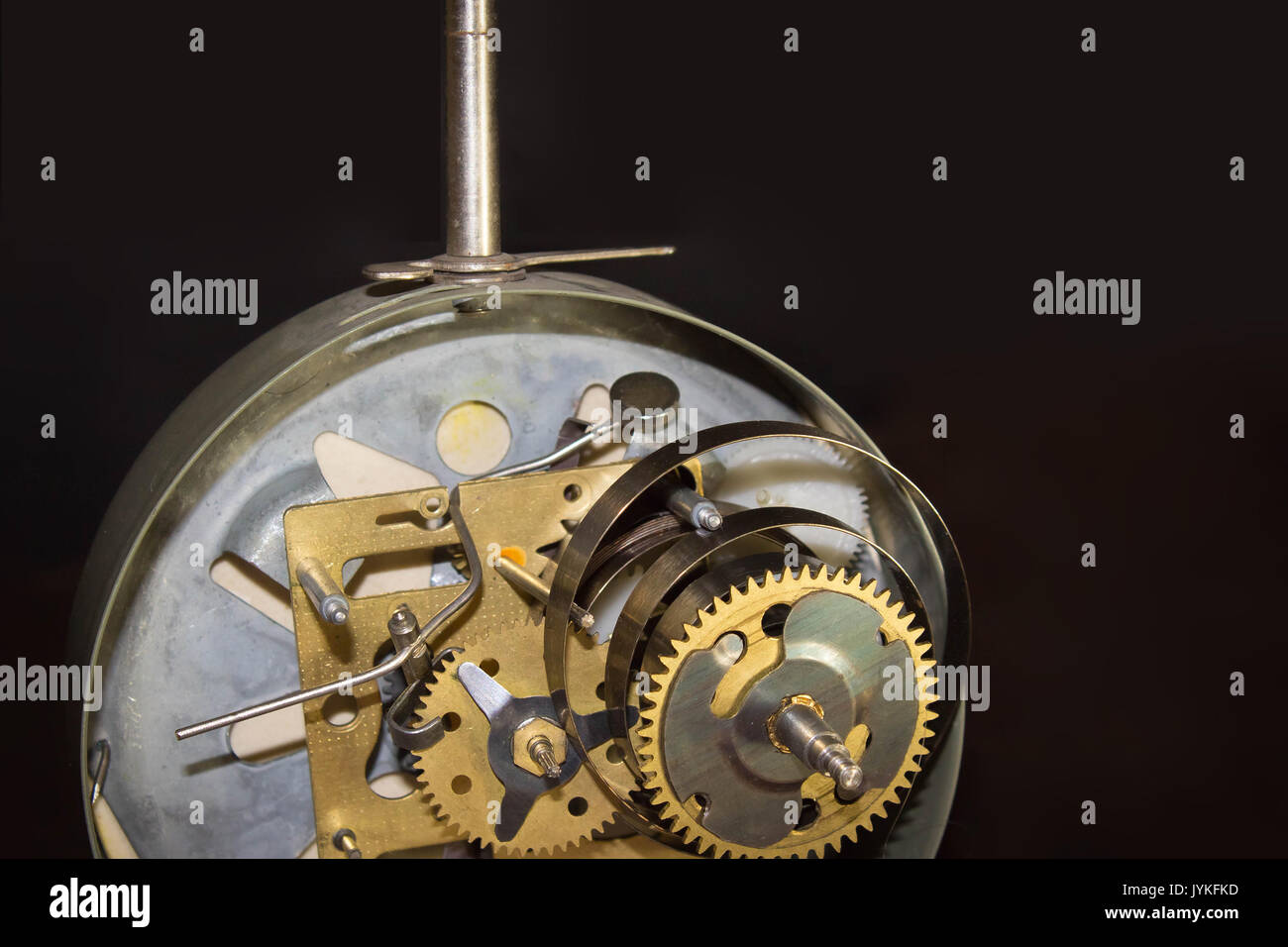 Clockwork clock macro shot clock hi-res stock photography and images ...