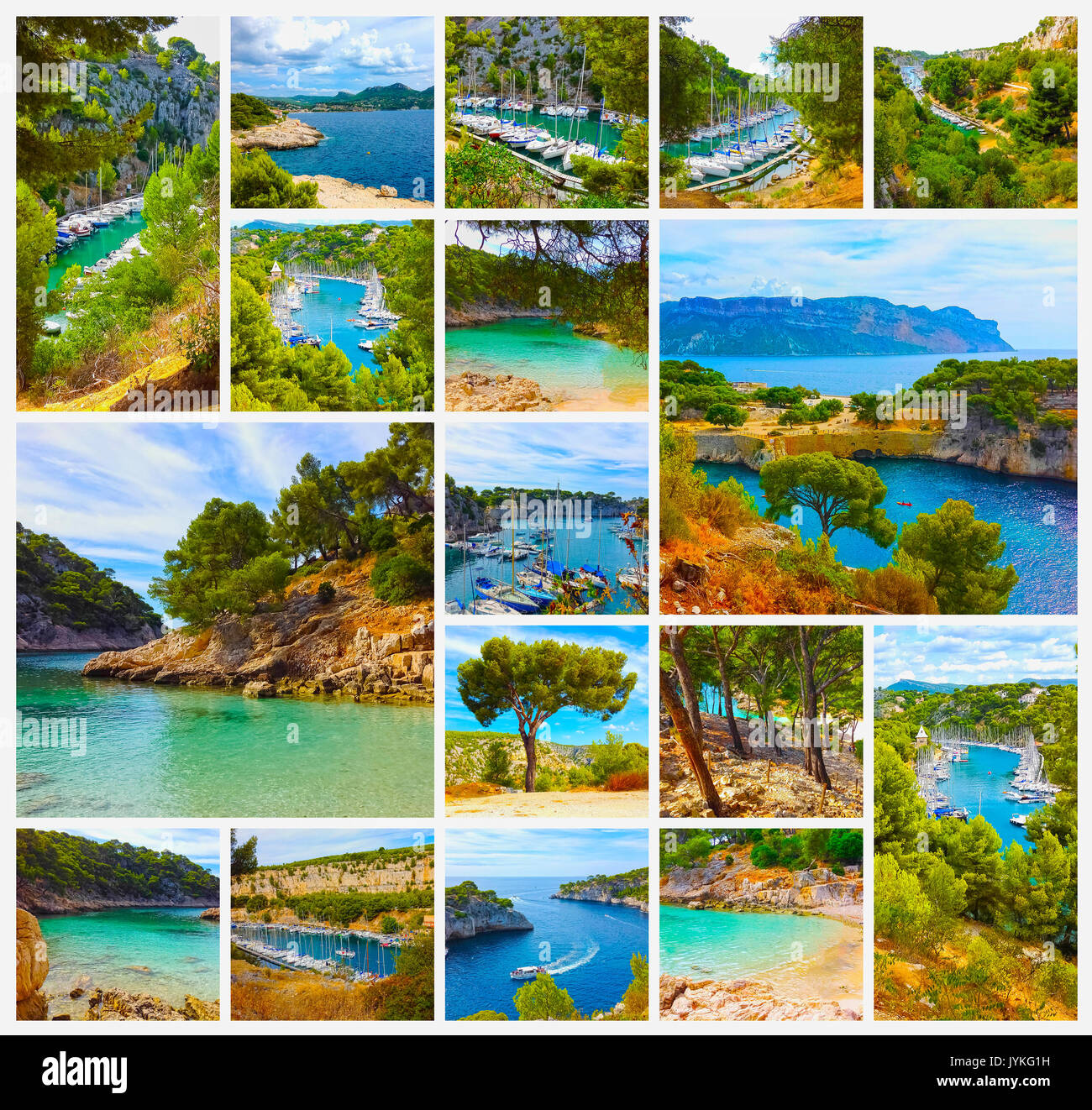 Calanque between Marseille and Cassis, Provence, France Stock Photo - Alamy