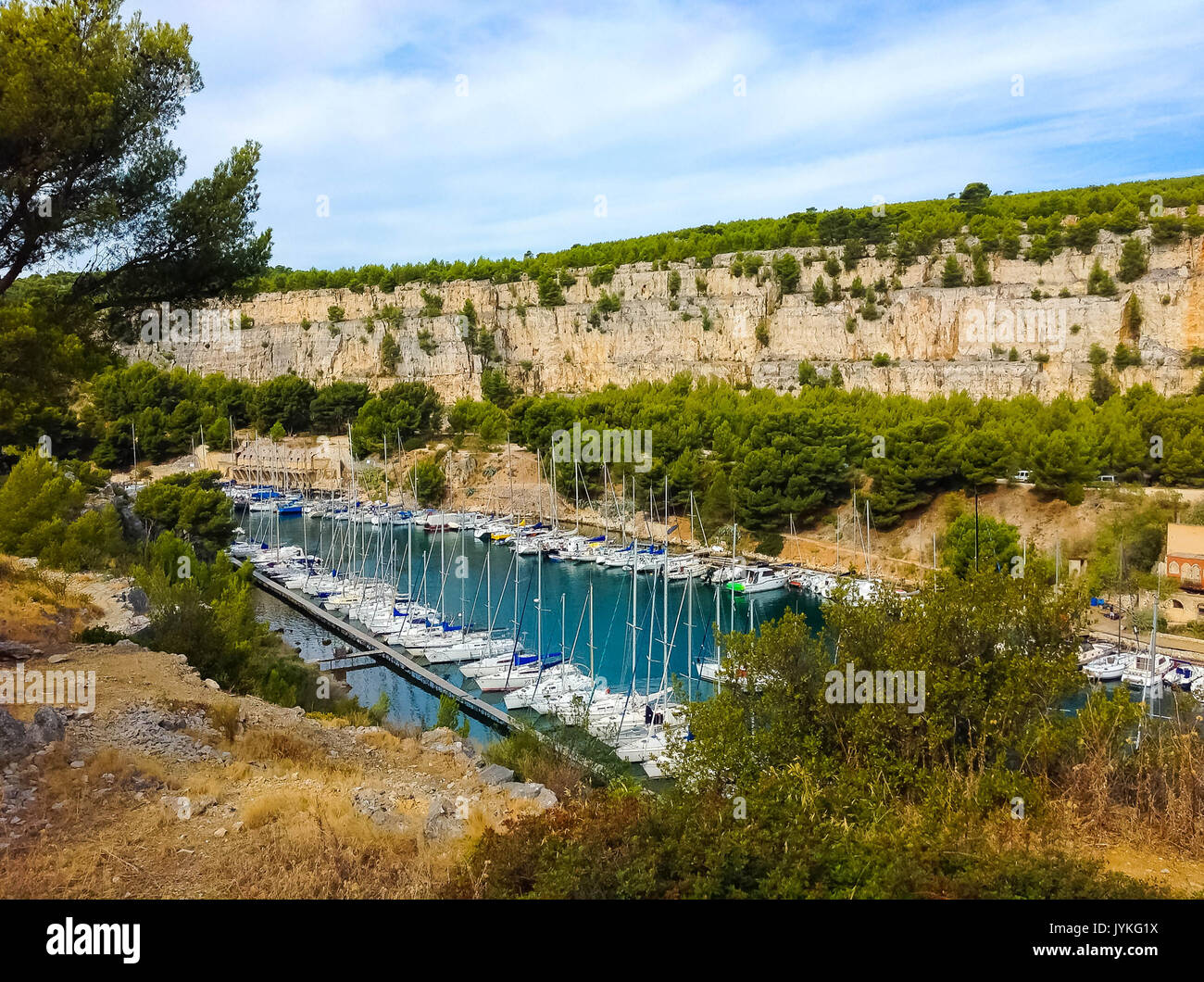 Calanque between Marseille and Cassis, Provence, France Stock Photo - Alamy