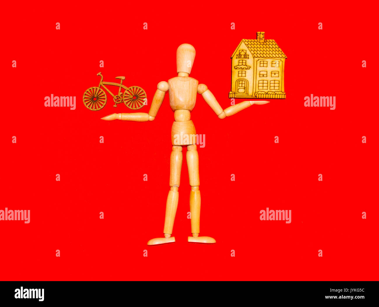 Dummy model house hi-res stock photography and images - Alamy