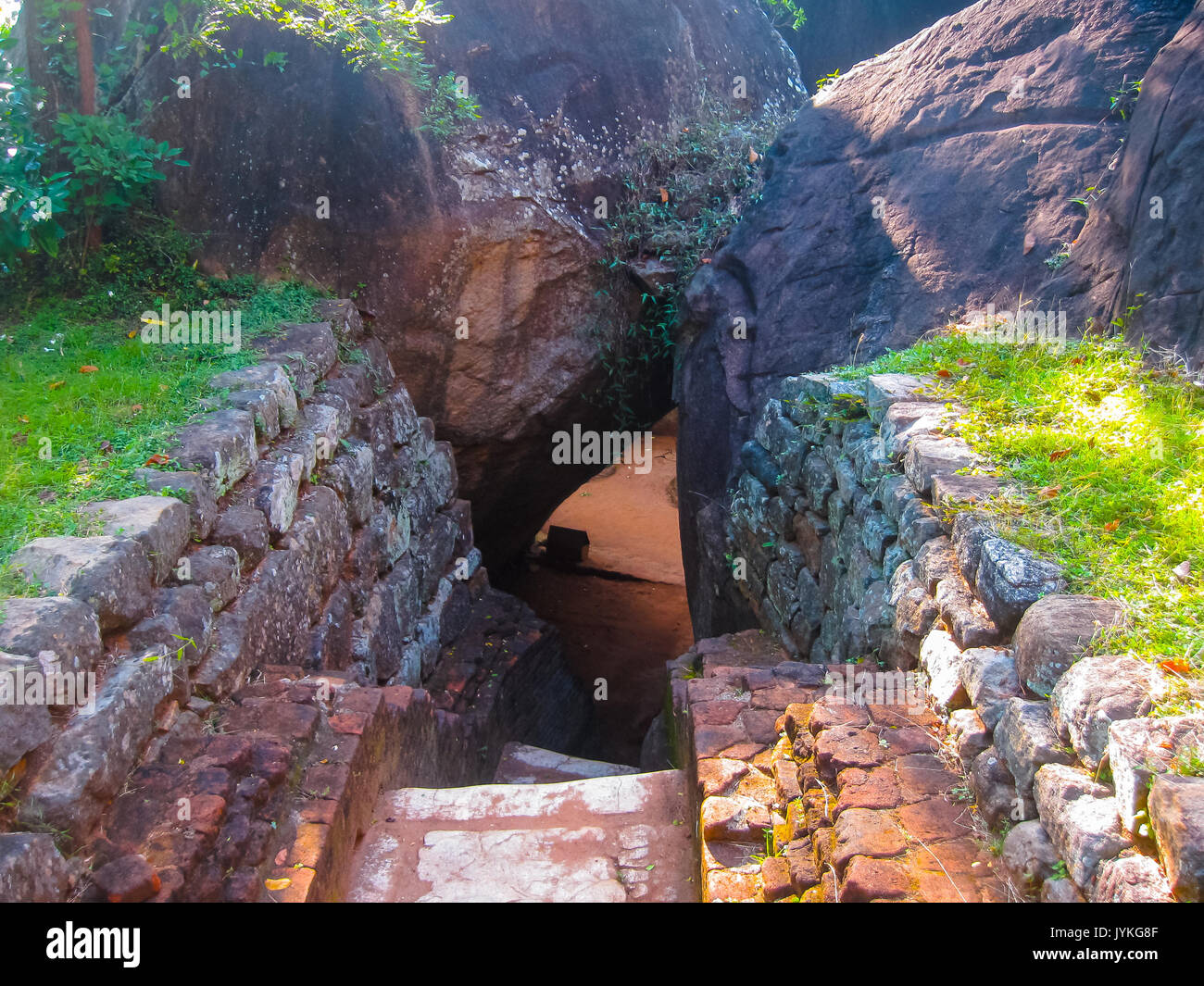 Sigiriya Lion Rock Fortress in Sri Lanka Stock Photo - Alamy