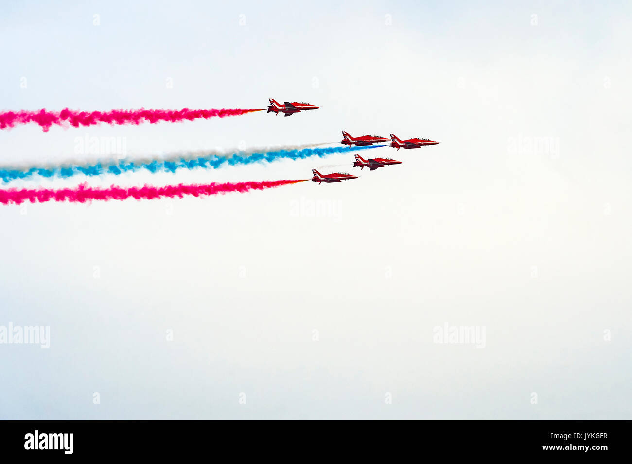 Red arrows fowey hi-res stock photography and images - Alamy