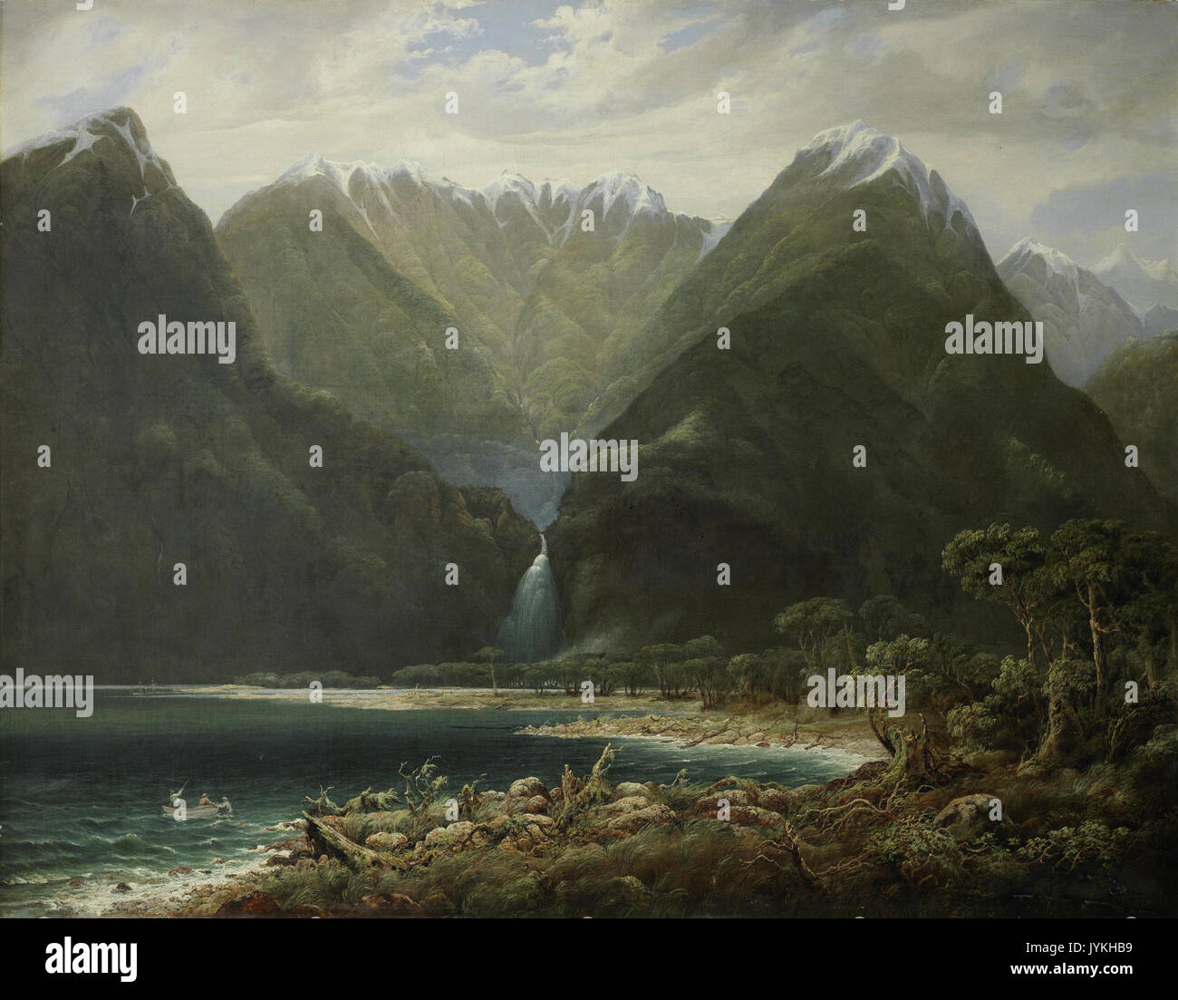 Map of milford sound hi-res stock photography and images - Alamy