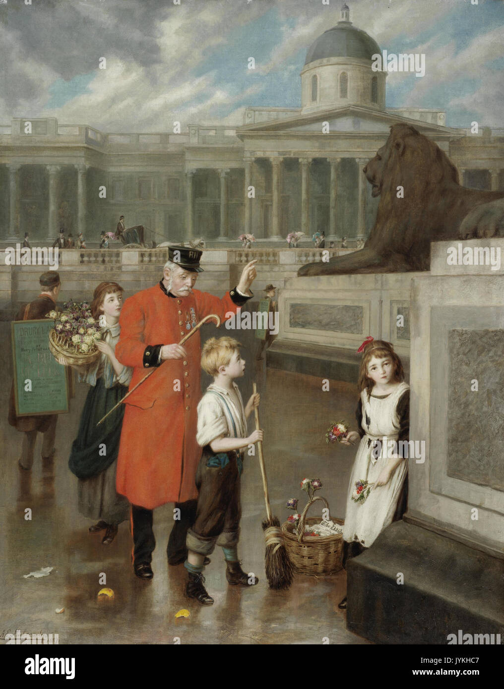 2017 02 Augustus Edwin Mulready An old soldier's story Stock Photo - Alamy