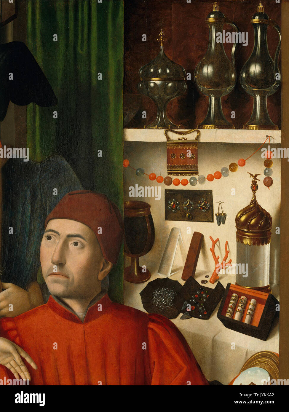 A Goldsmith in his Shop MET DT7264 Stock Photo - Alamy