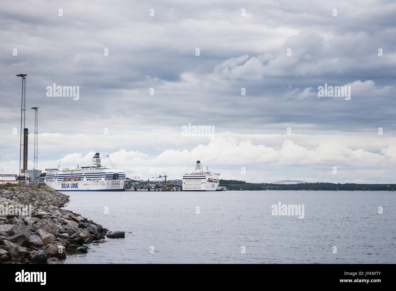 Tallink silja line terminalen hi-res stock photography and images - Alamy