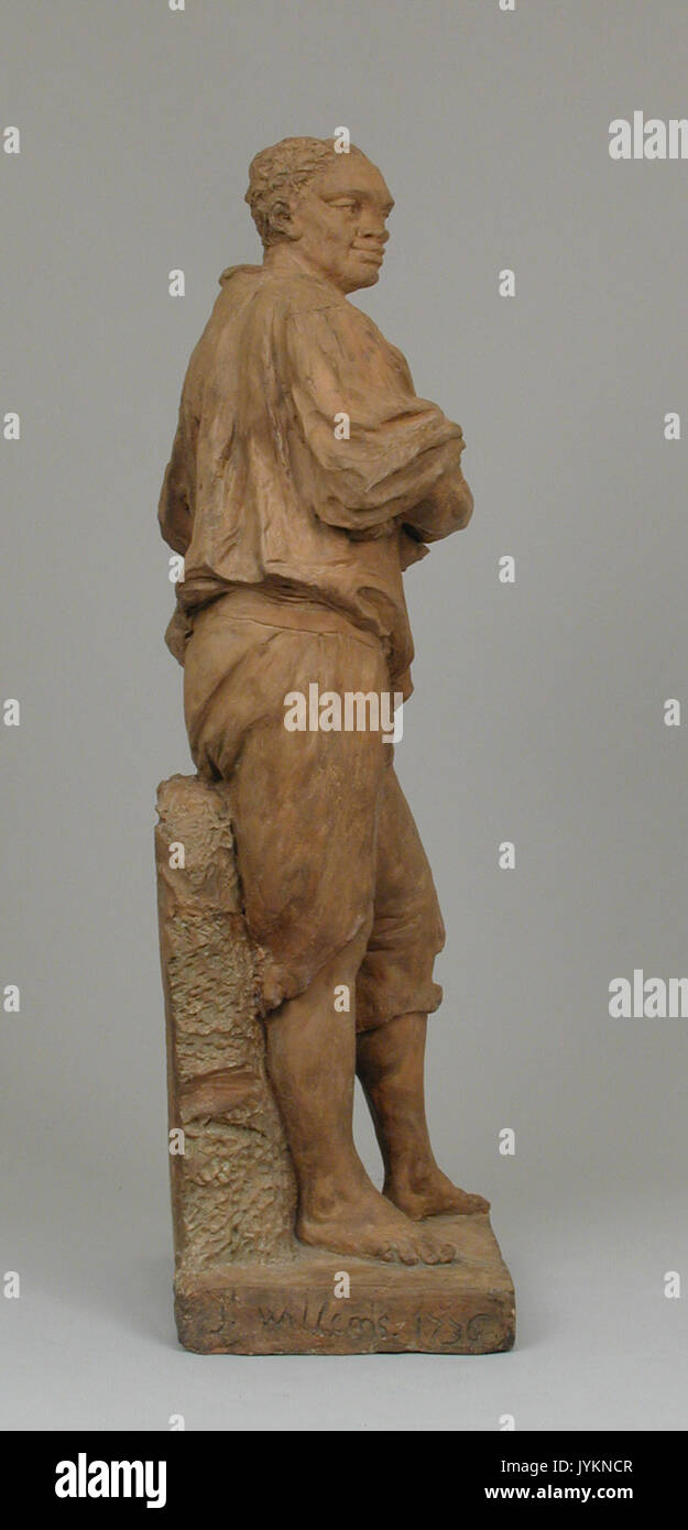 A Man in Ragged Clothes with a Mixing Bowl MET SF2013 601 img4 Stock ...