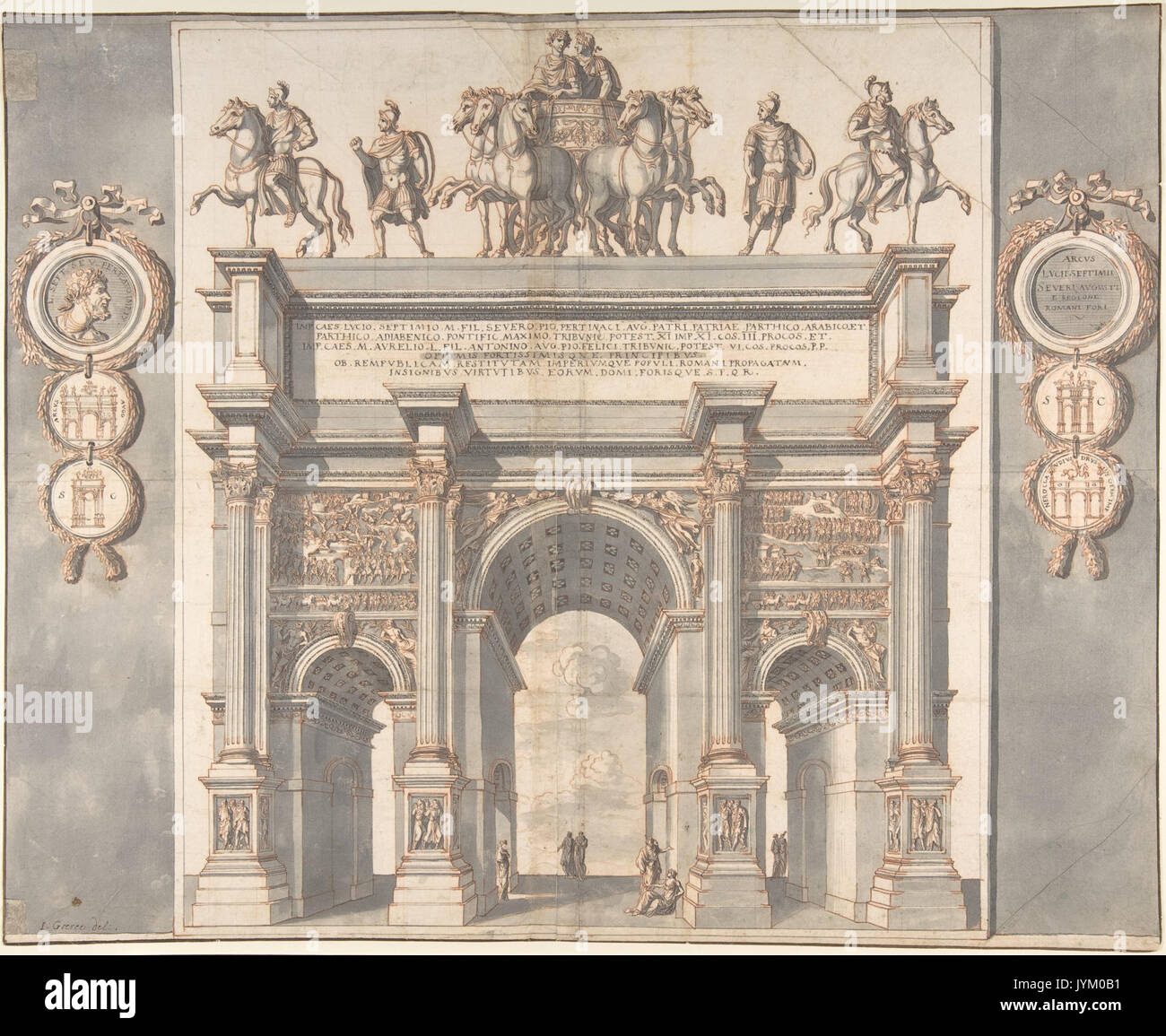 Septimius severus painting hi-res stock photography and images - Alamy