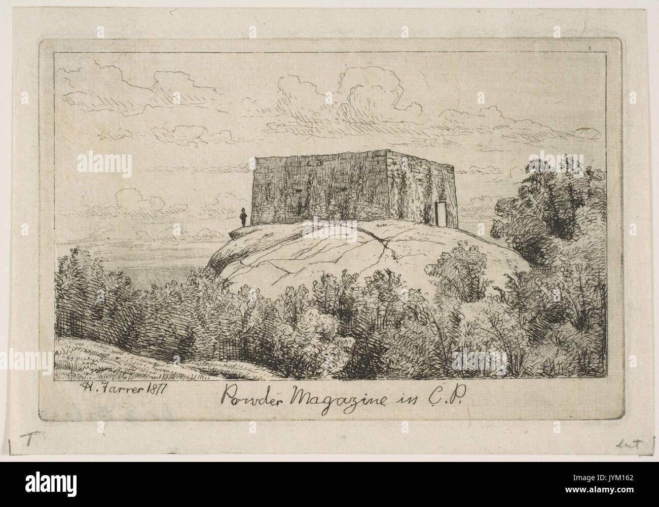 A Powder Magazine in Central Park (from Scenes of Old New York) MET ...