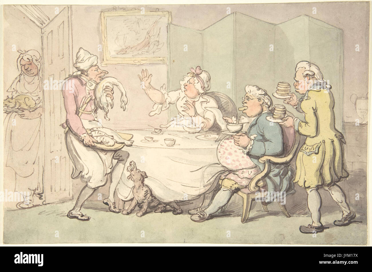 Servants table hi-res stock photography and images - Alamy