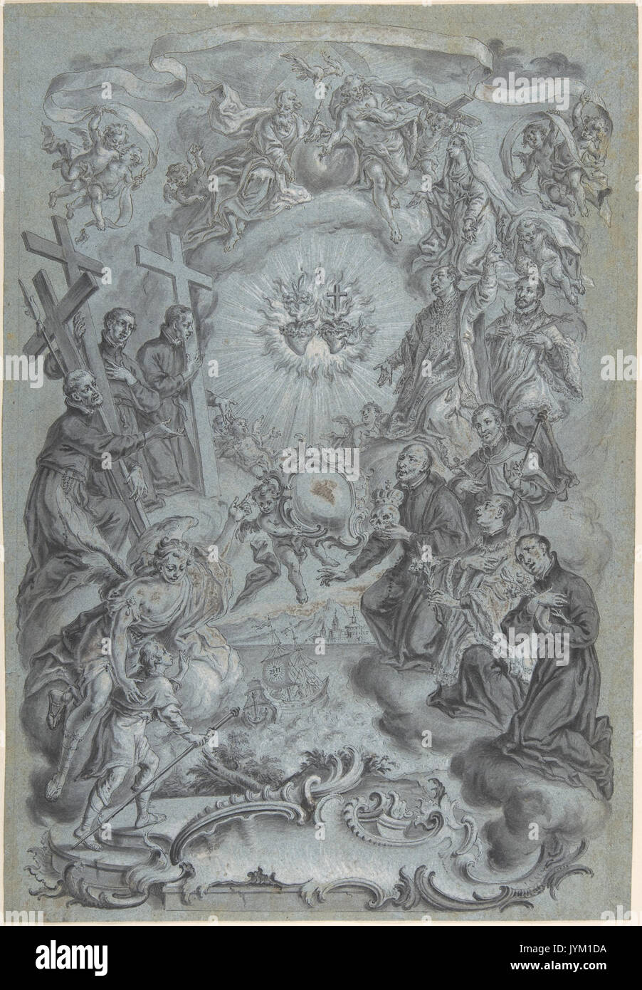 Mary and holy trinity hi-res stock photography and images - Alamy