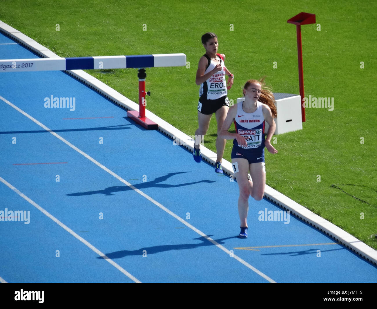 2017 European Athletics U23 Championships, 3000m steeplechase women ...