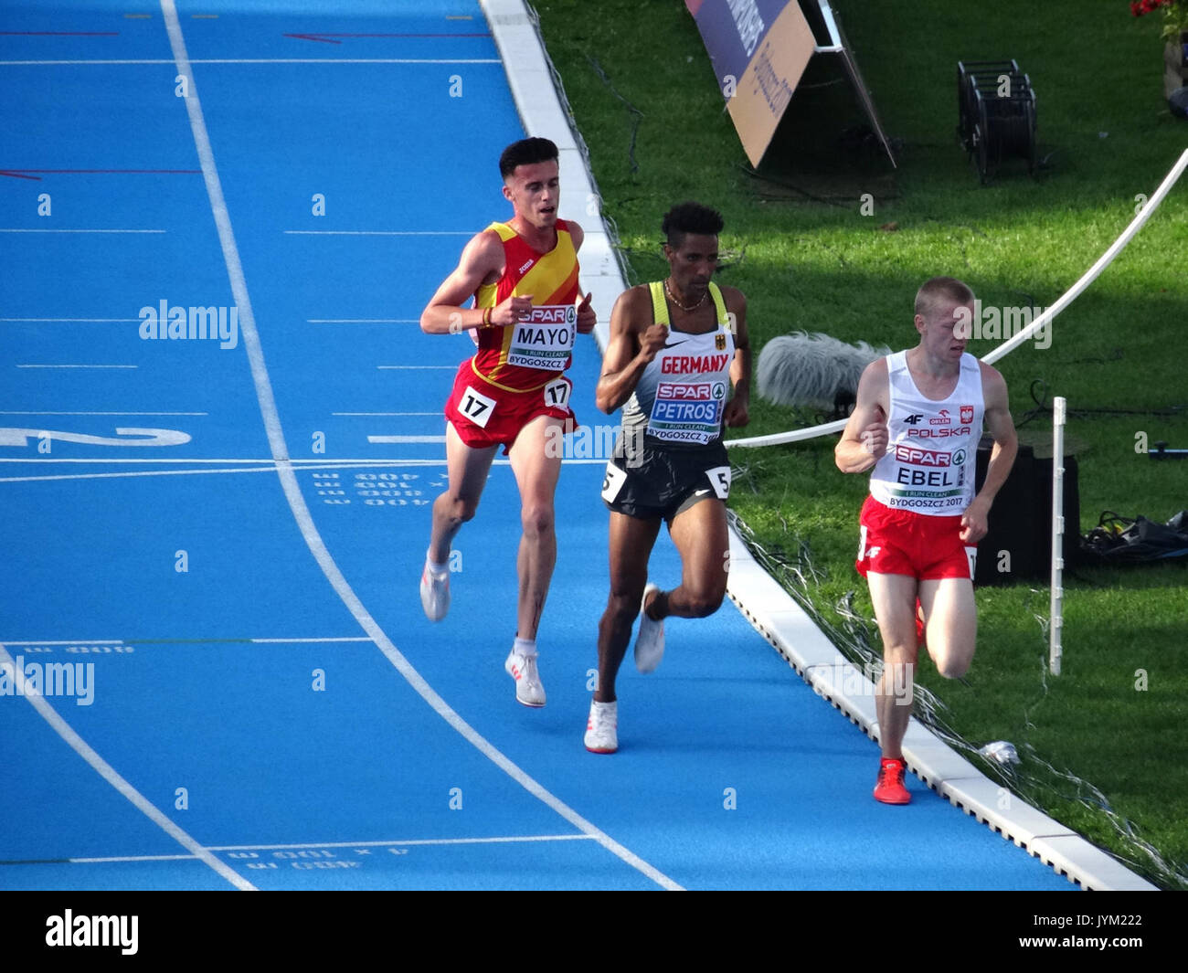 2017 European Athletics U23 Championships, 10000m men final23 14 07 ...