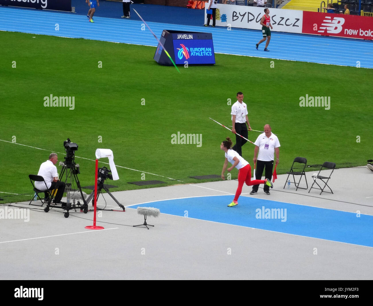 Javelin throw painting hi-res stock photography and images - Alamy