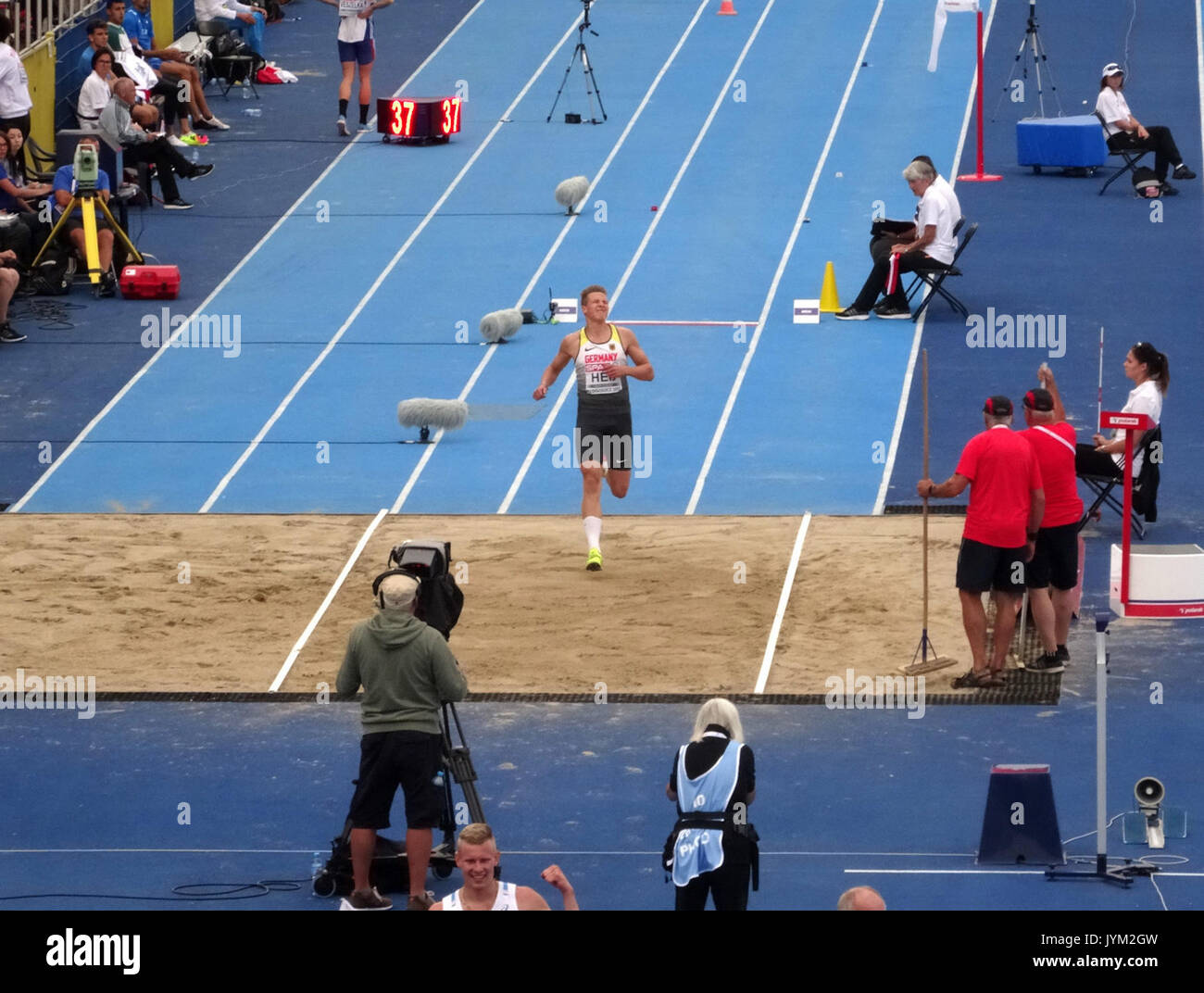 Triple jump history hi-res stock photography and images - Alamy