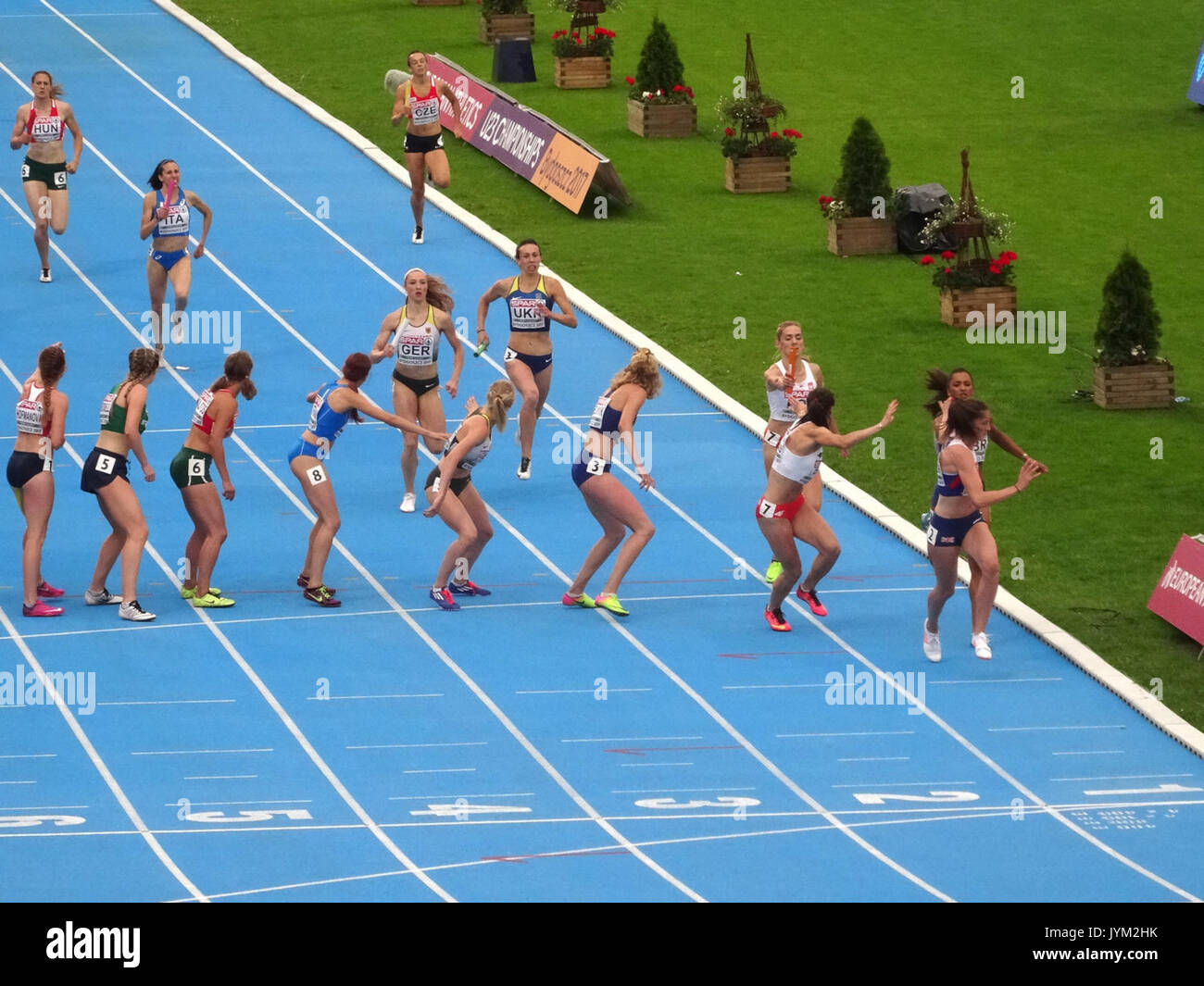 2017 European Athletics U23 Championships, 4x100m relay women final 13 ...