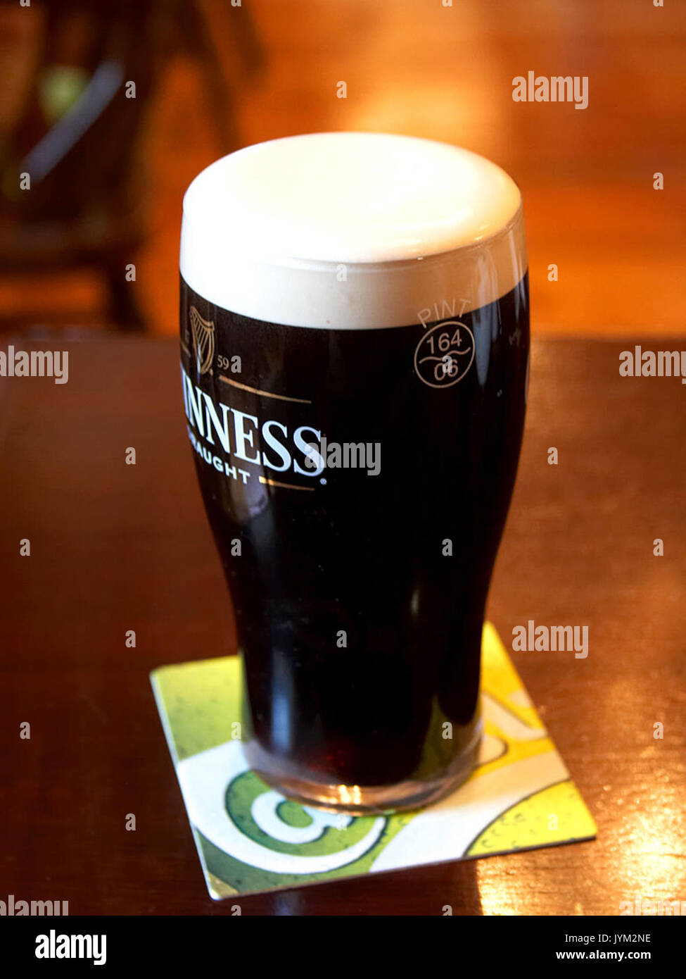 A pint of Guinness Stock Photo - Alamy
