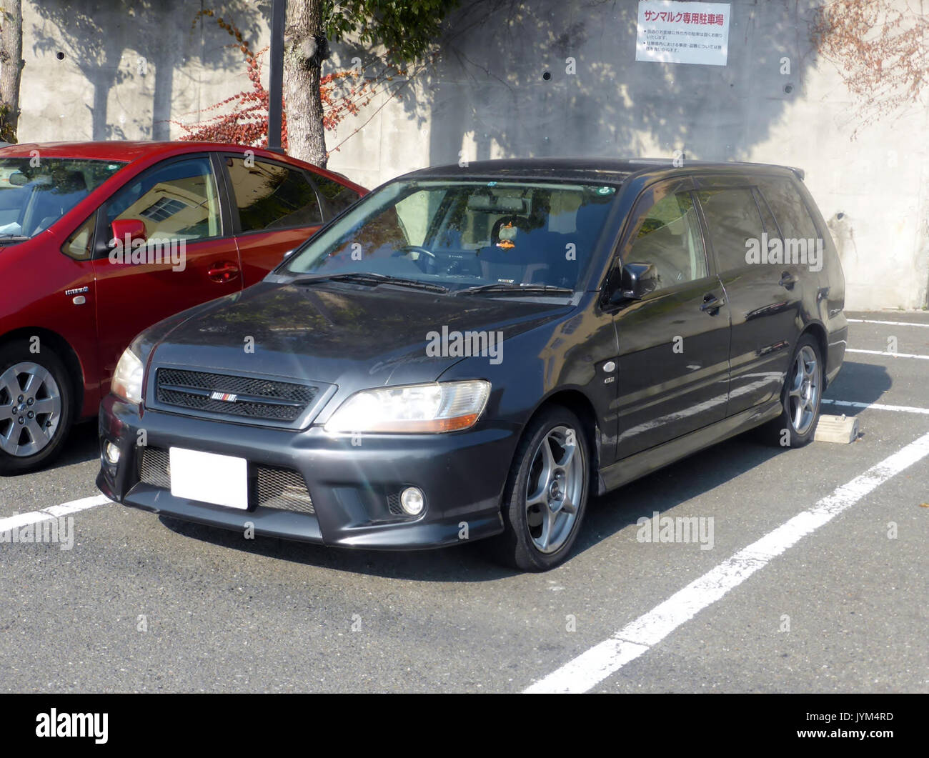 2nd generation Mitsubishi LANCER CEDIA WAGON RALLIART front Stock Photo ...