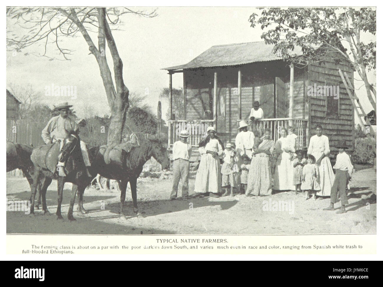 Typical native farmers Stock Photo - Alamy