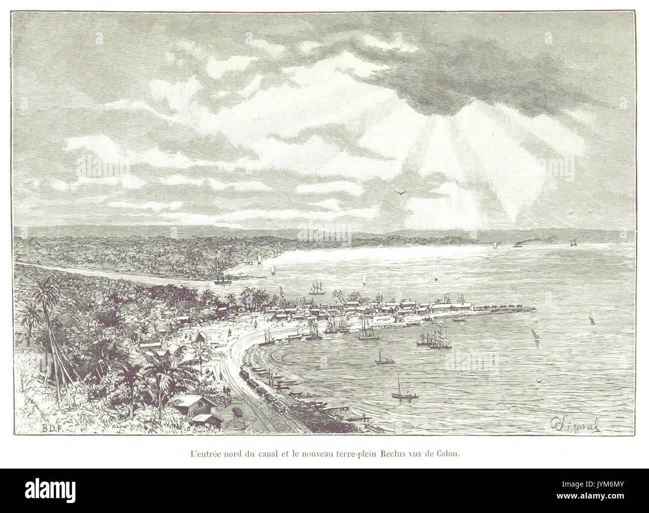 Page 315 of LE CANAL DE PANAMA (1866 Stock Photo - Alamy