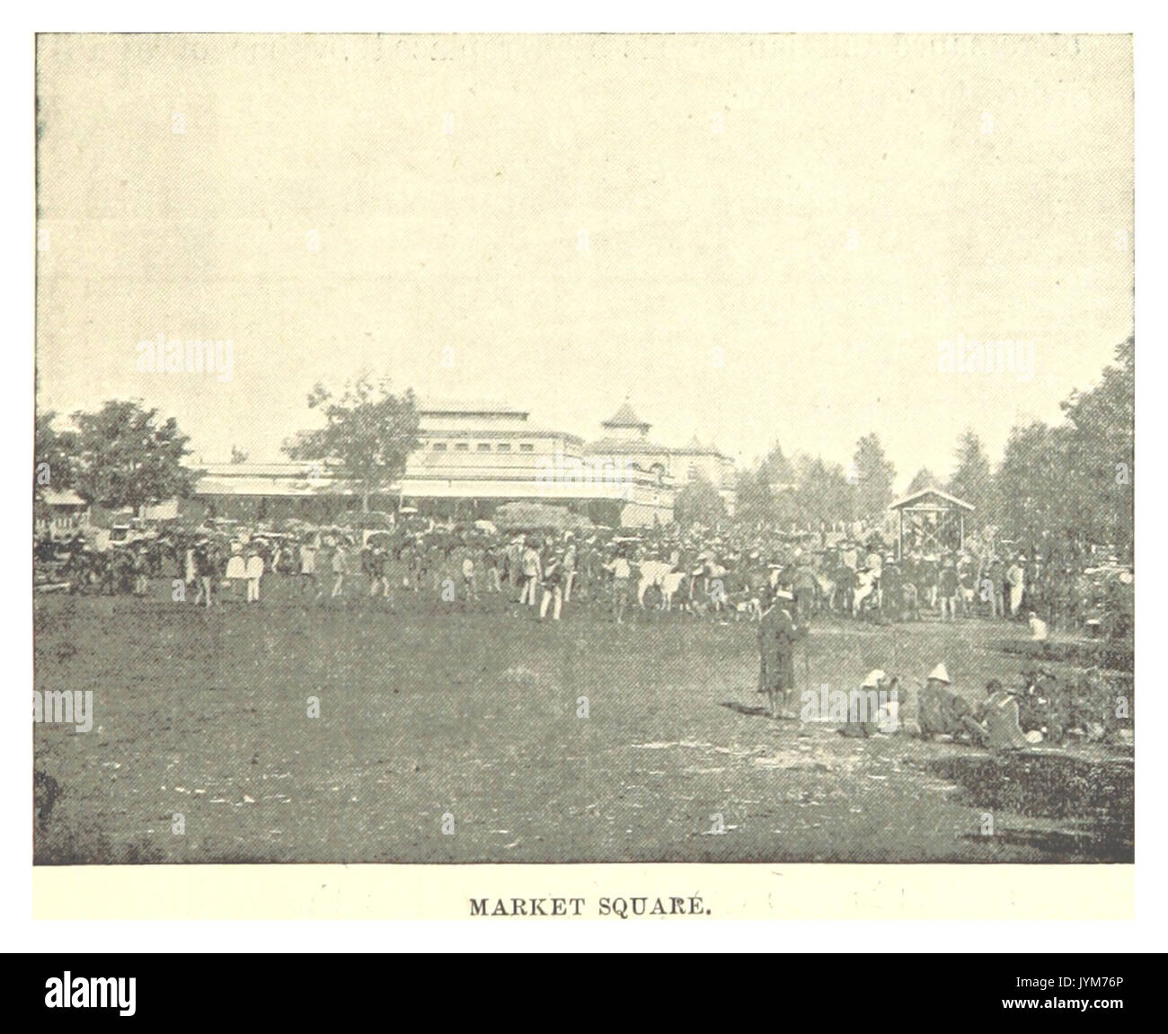 PMB 1898 Market Square Stock Photo - Alamy
