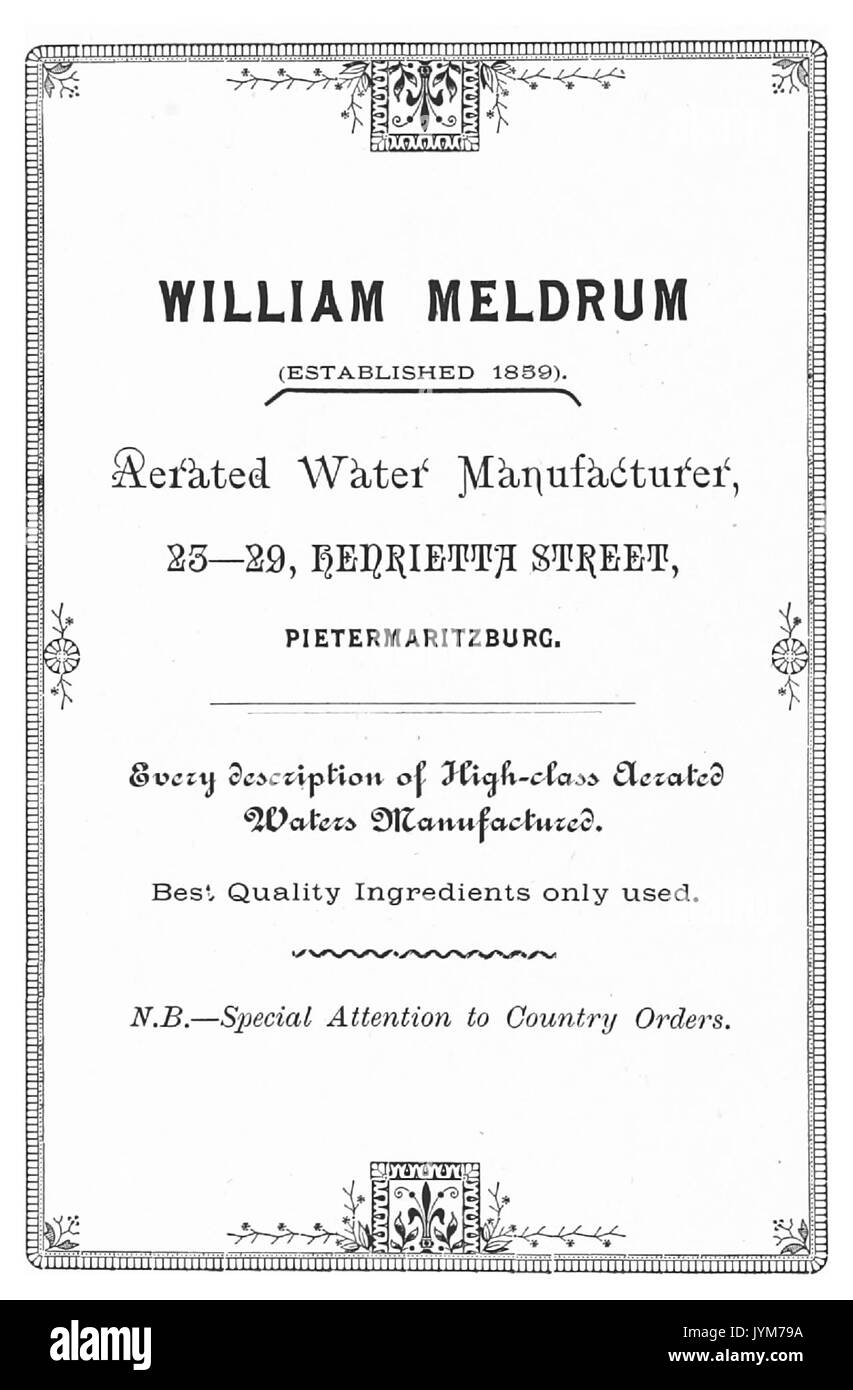 Victorian newspaper advertisements hi-res stock photography and images ...