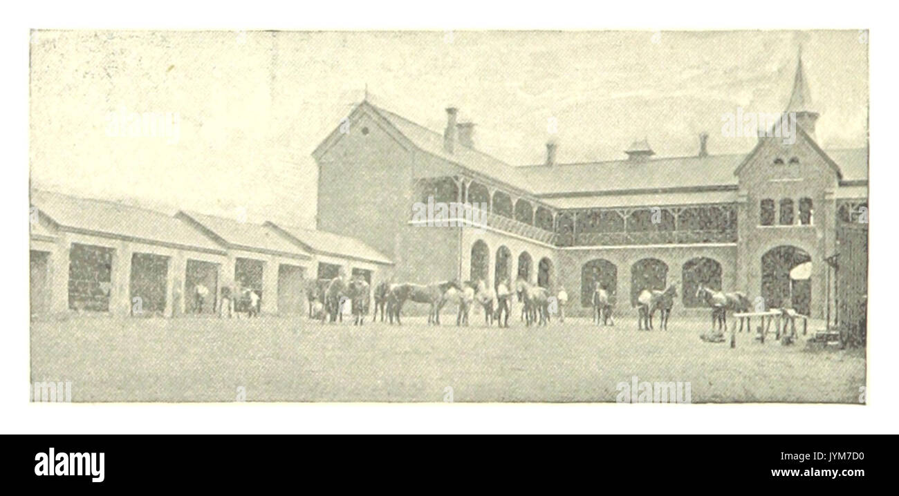 PMB 1898 Mounted Police Barracks Stock Photo - Alamy