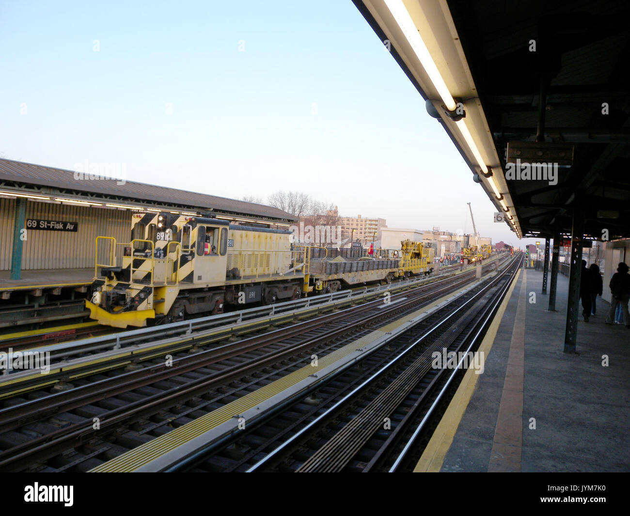 69 Fisk IRT work train jeh Stock Photo - Alamy