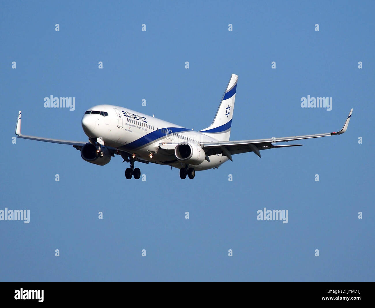 4X EKH El Al Israel Airlines Boeing 737 85P(WL) cn 35485,, AMS ...