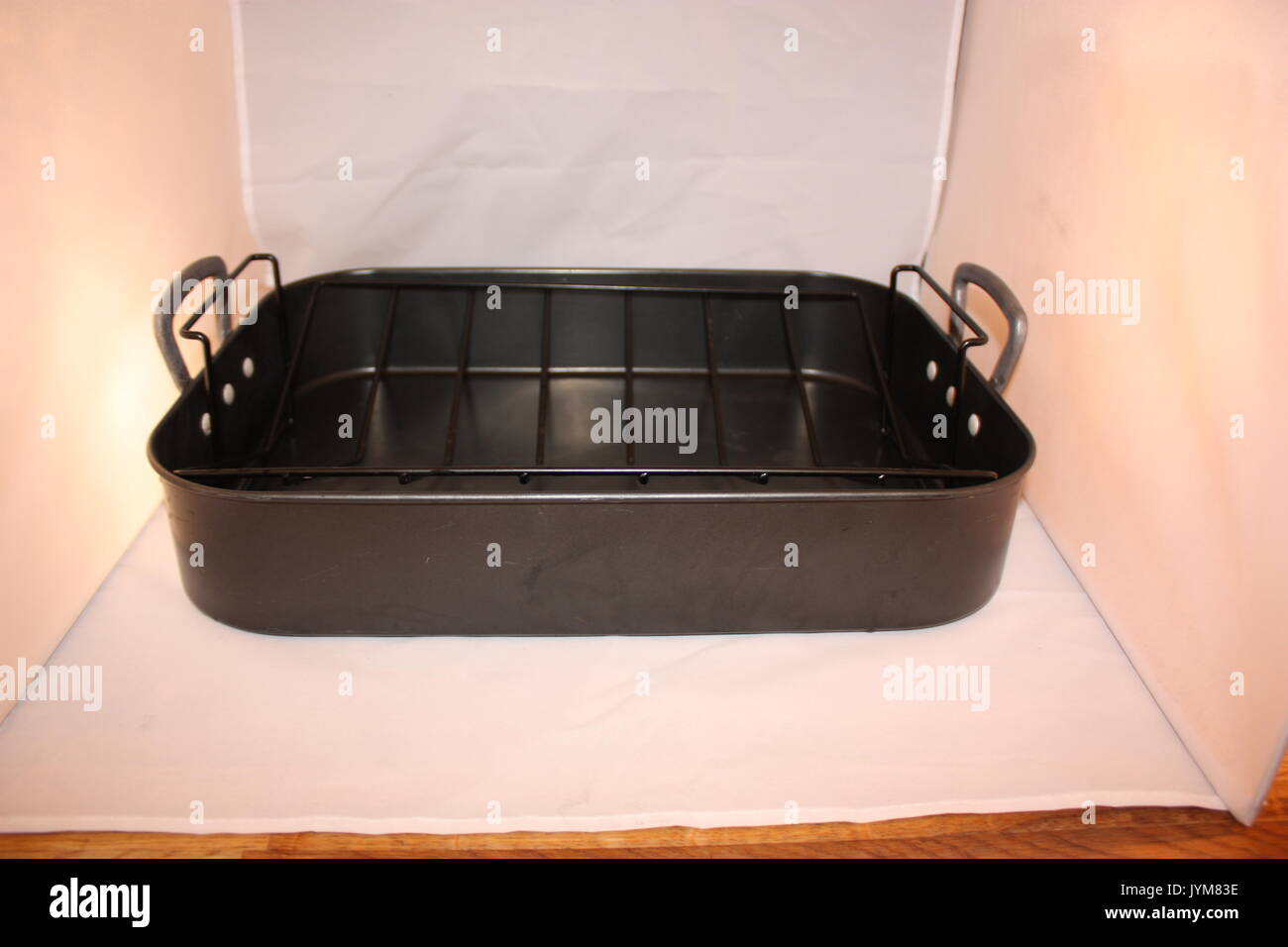 Oven tray to roast meat Stock Photo - Alamy