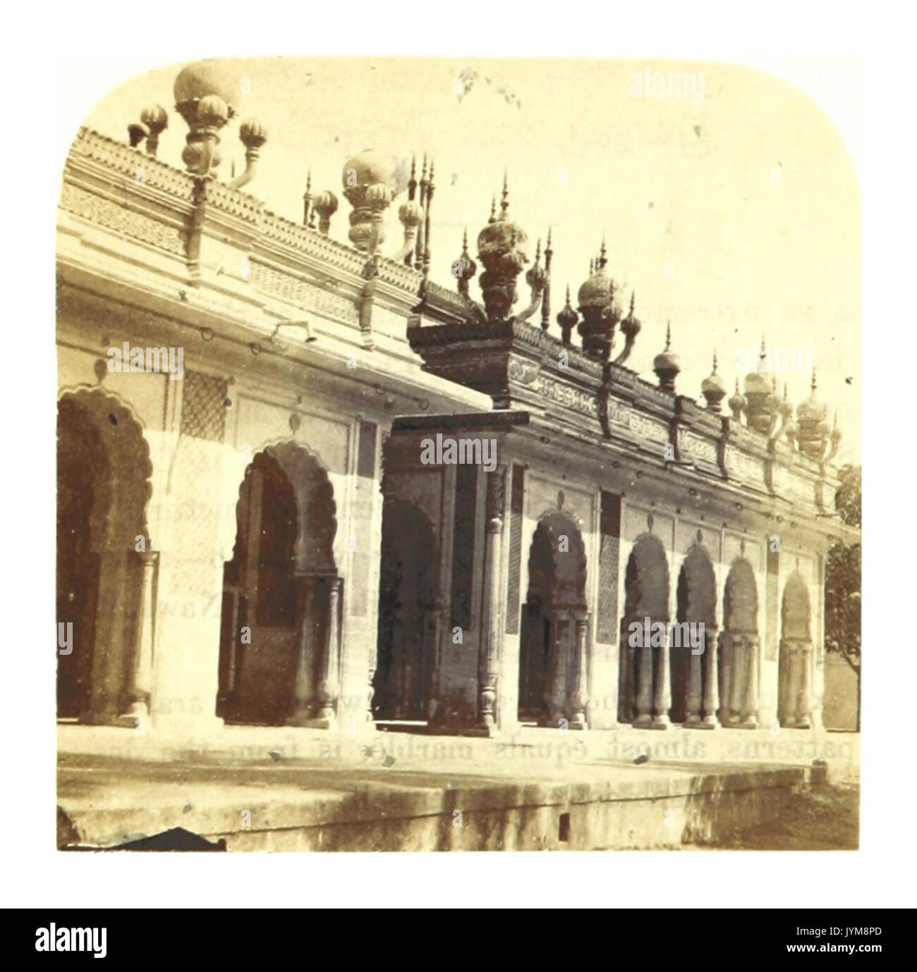 WELD 1862 in India pg082 (016 Tomb of a Mahomedan Lady at Booran Sahib ...