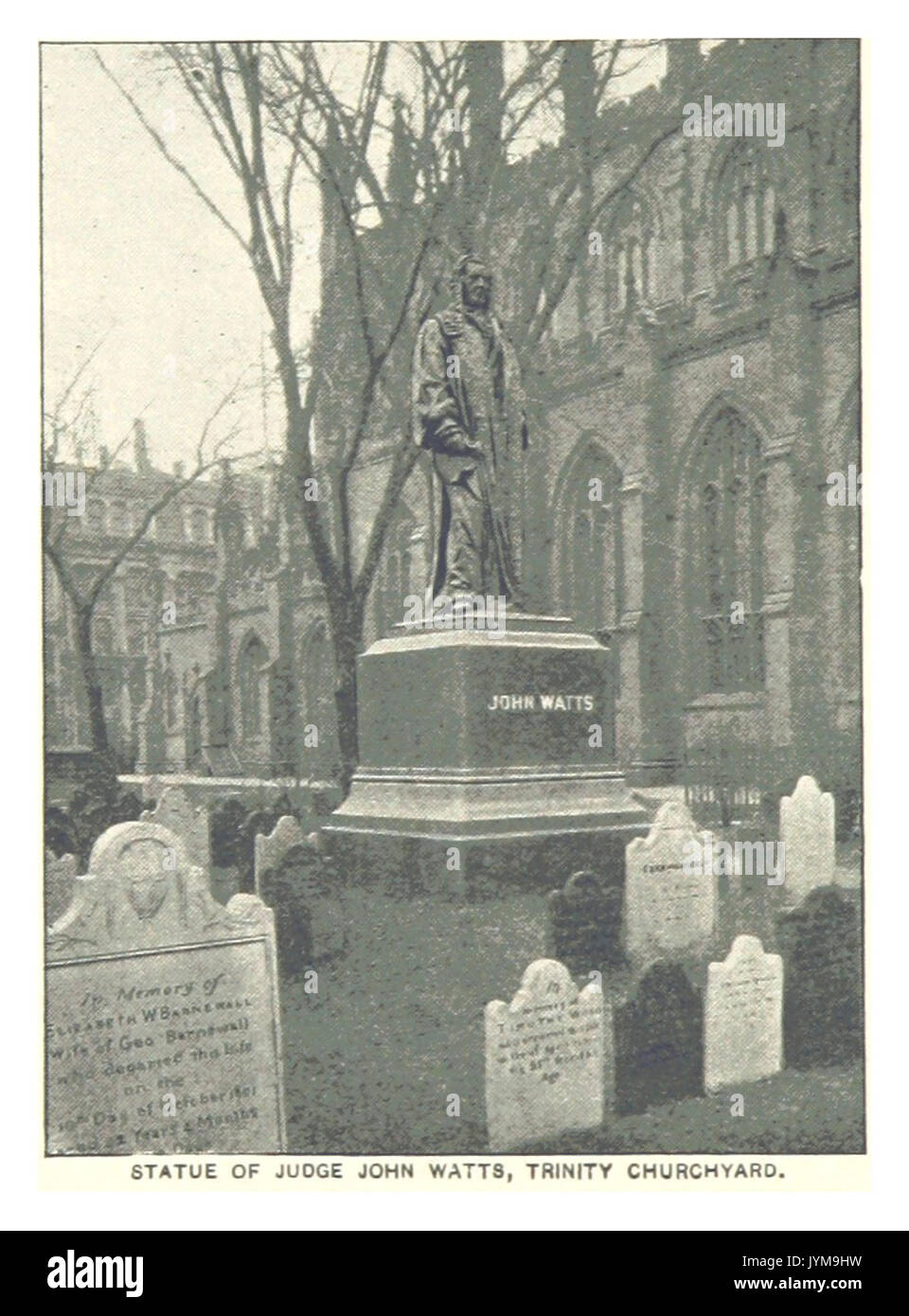 John watts statue hi-res stock photography and images - Alamy