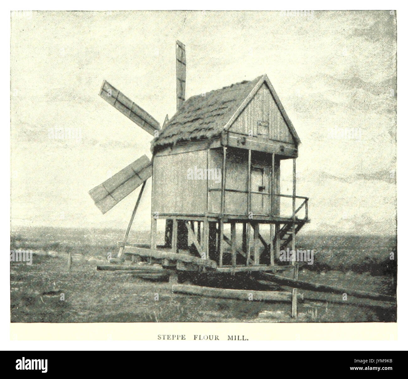 Historic flour mill Cut Out Stock Images & Pictures - Alamy