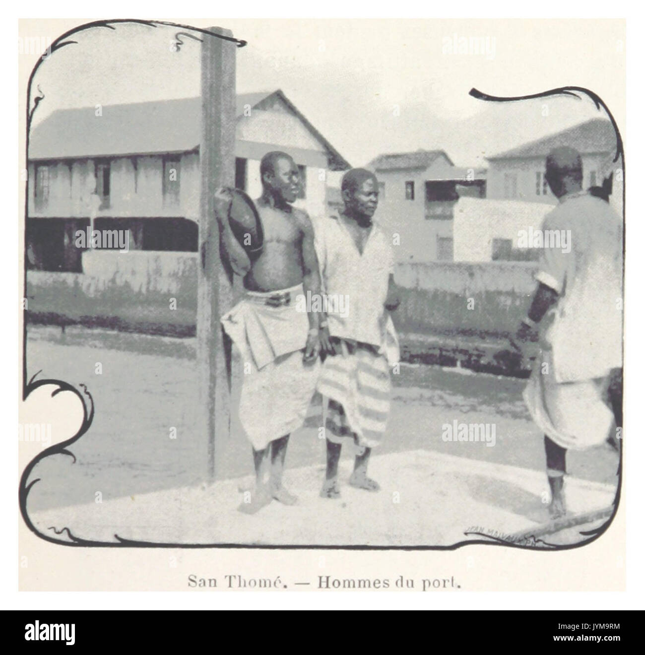 Early port facilities Cut Out Stock Images & Pictures - Alamy