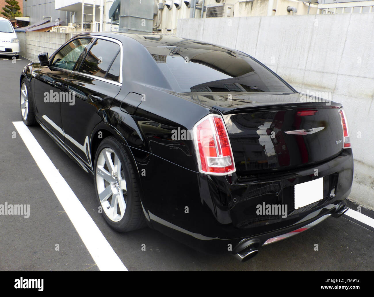 2nd generation Chrysler 300 SRT8 rear Stock Photo - Alamy