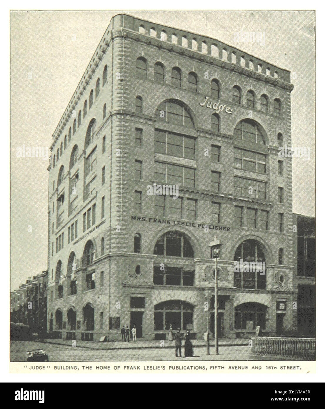 (King1893NYC) pg641 JUDGE BUILDING, THE HOME OF FRANK LESLIE'S ...