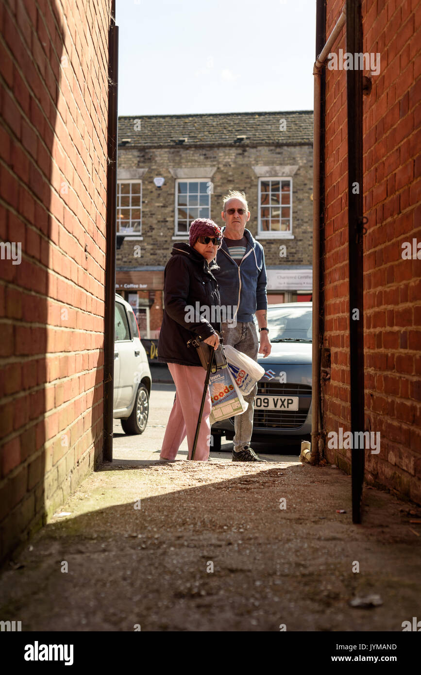 Man staring down hi-res stock photography and images - Alamy