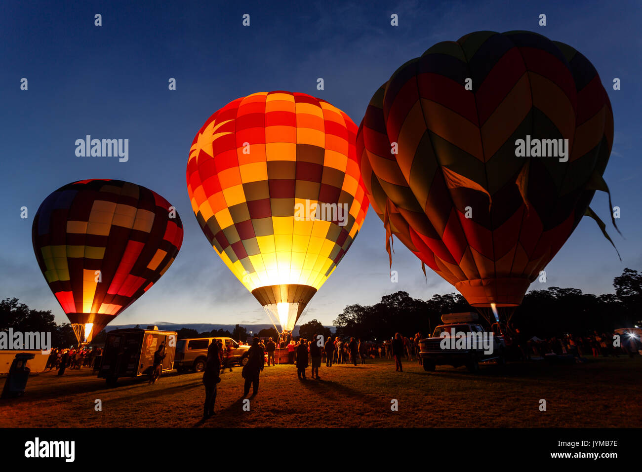 First hot air balloon hi-res stock photography and images - Alamy