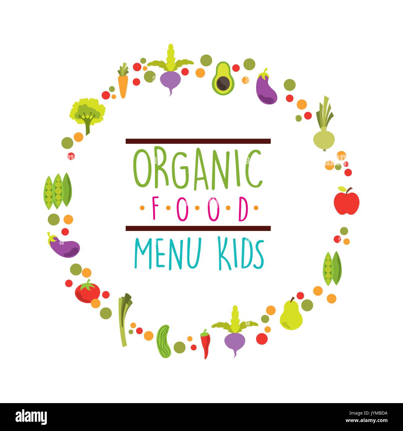 organic food menu design Stock Vector Image & Art - Alamy