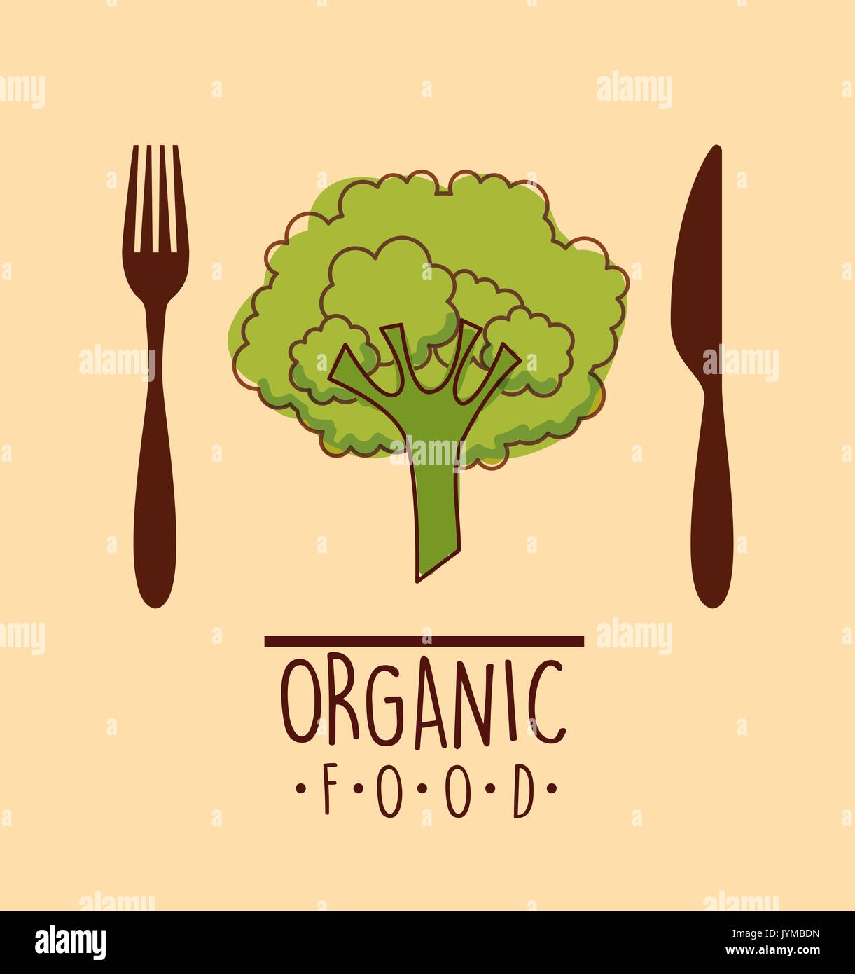organic food menu design Stock Vector Image & Art - Alamy
