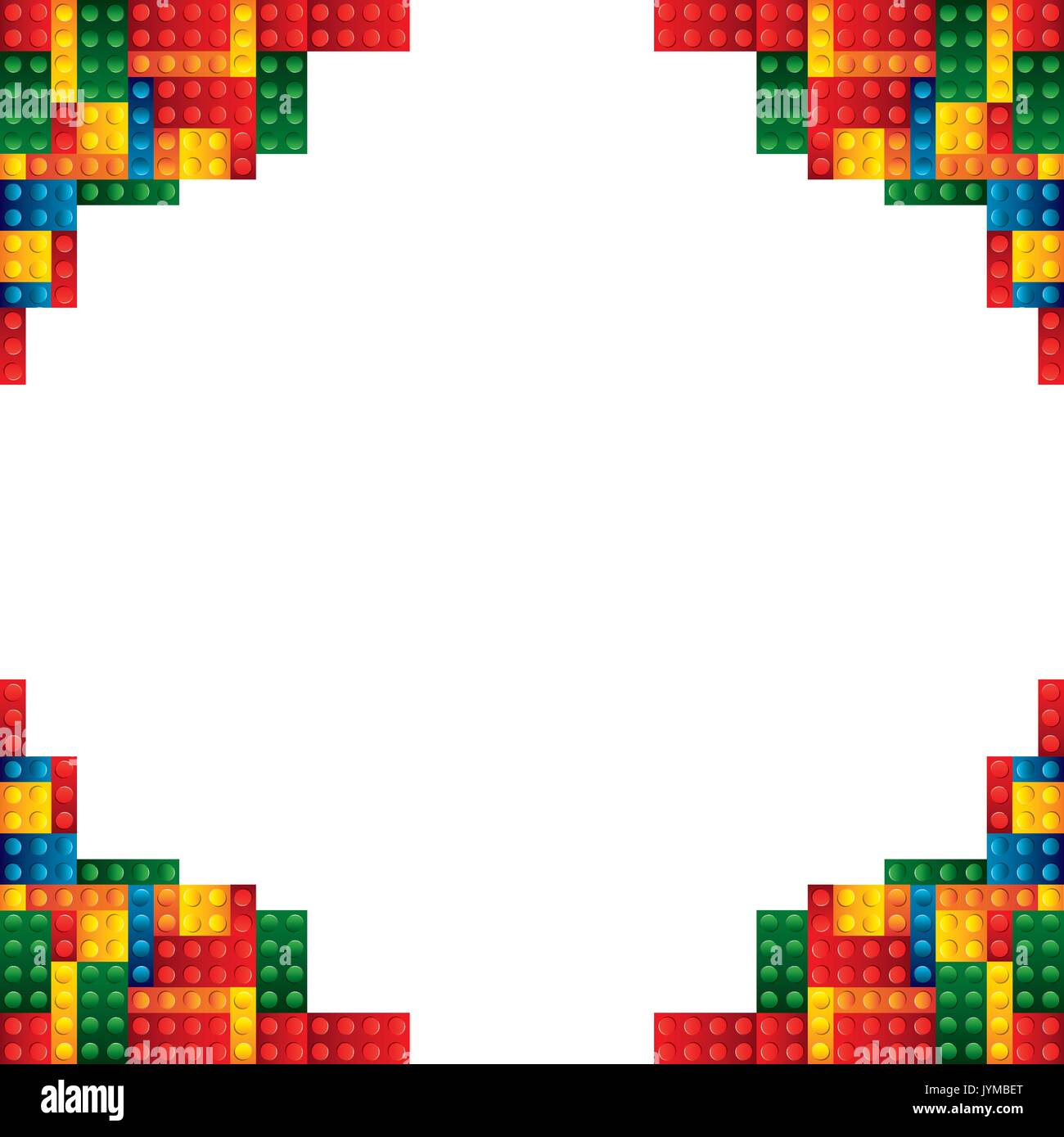 Lego building blocks background Stock Vector Images - Alamy