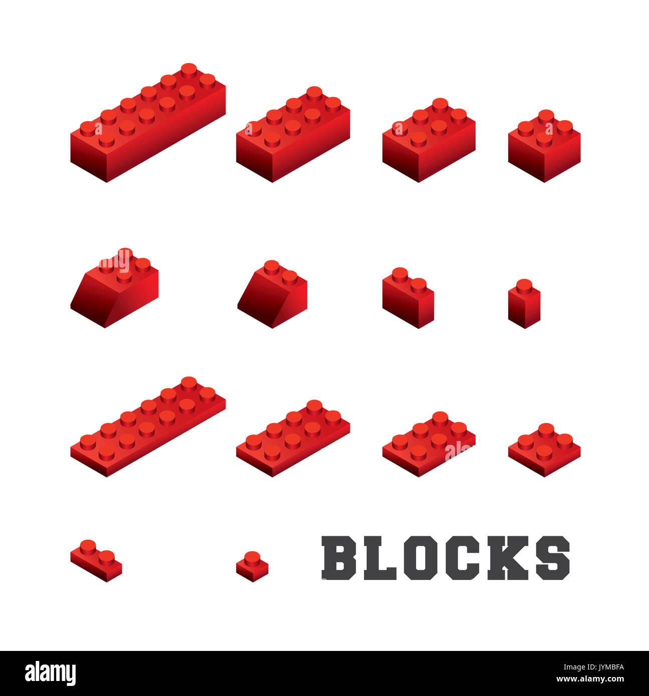 blocks to build design Stock Vector Image & Art - Alamy