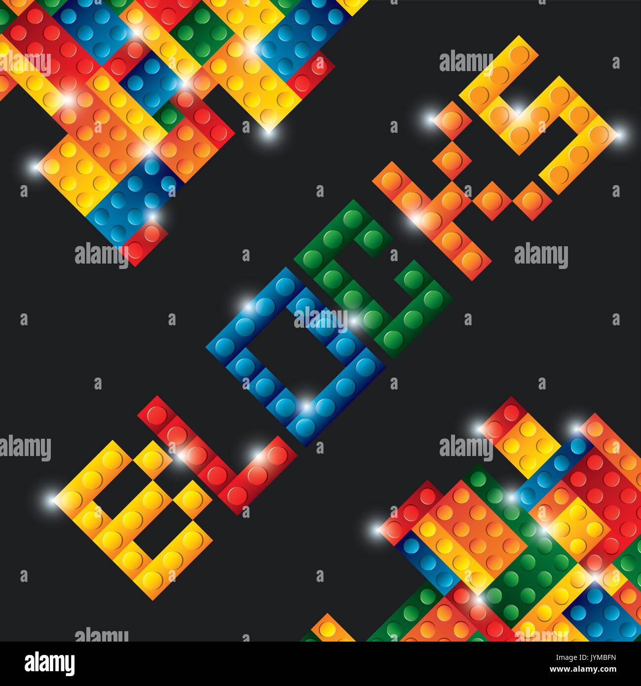 blocks to build design Stock Vector Image & Art - Alamy