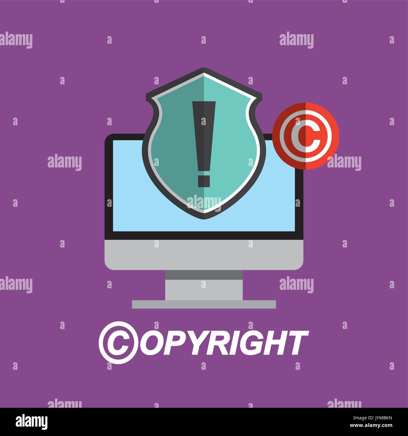 copyright concept design Stock Vector Image & Art - Alamy