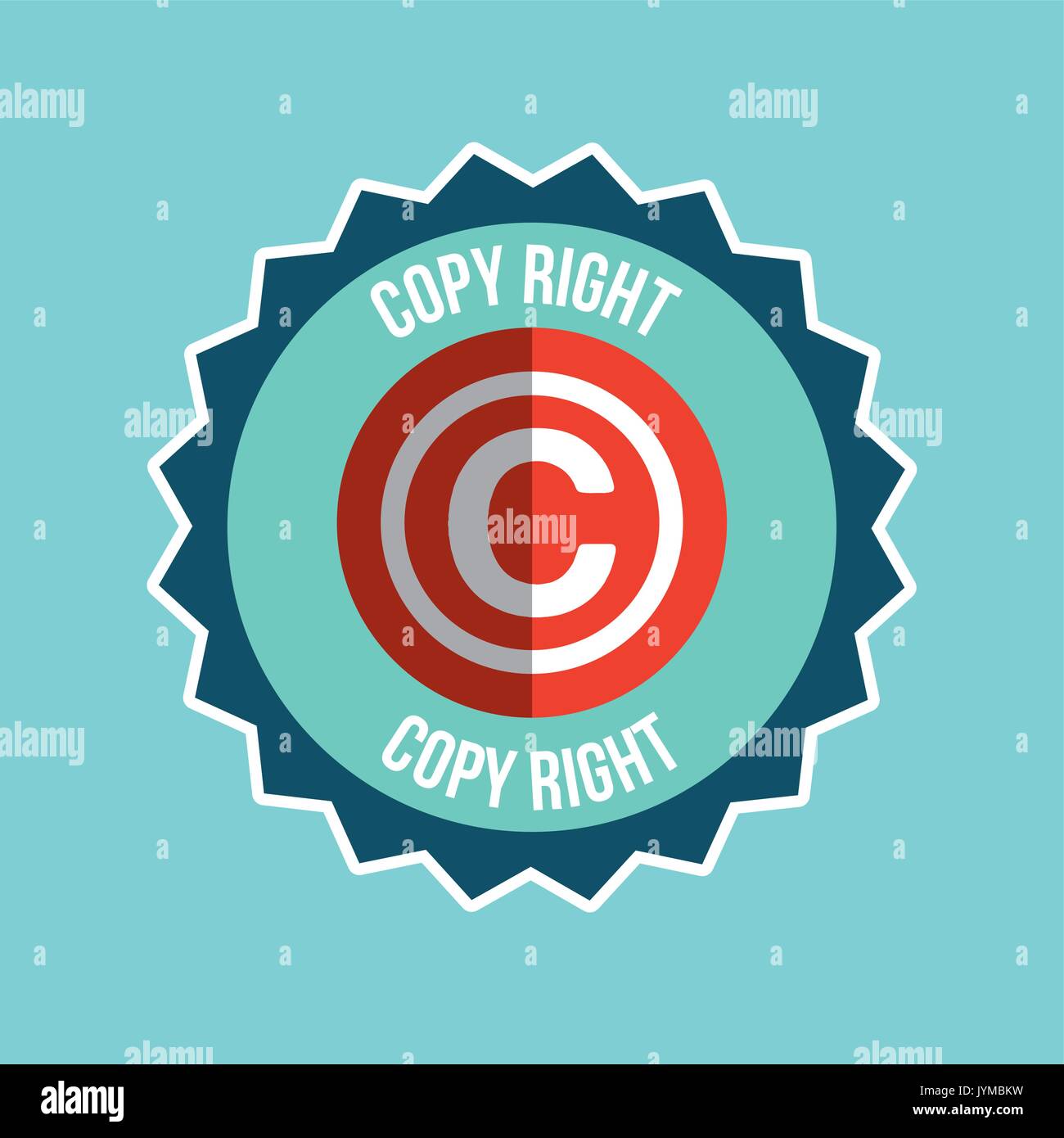 copyright concept design Stock Vector Image & Art - Alamy
