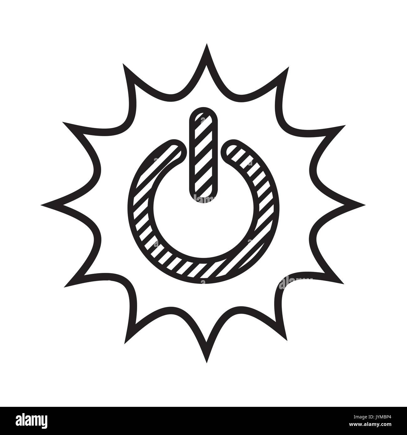 power button design Stock Vector Image & Art - Alamy