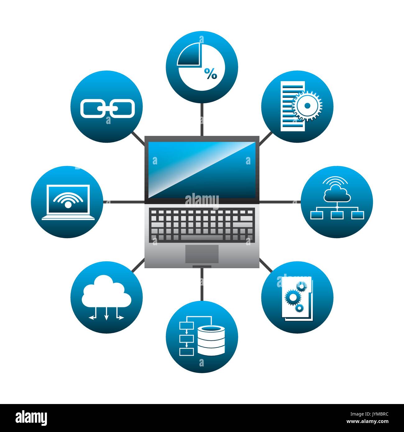 data storage design Stock Vector Image & Art - Alamy